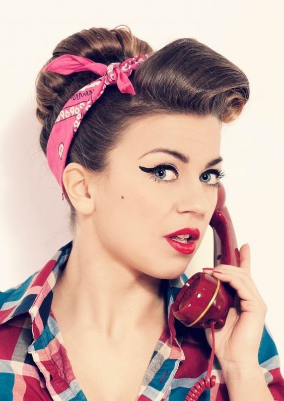Peinados PIN UP: 20 ideas de diseños que se ven súper bien! 【Blog De ...